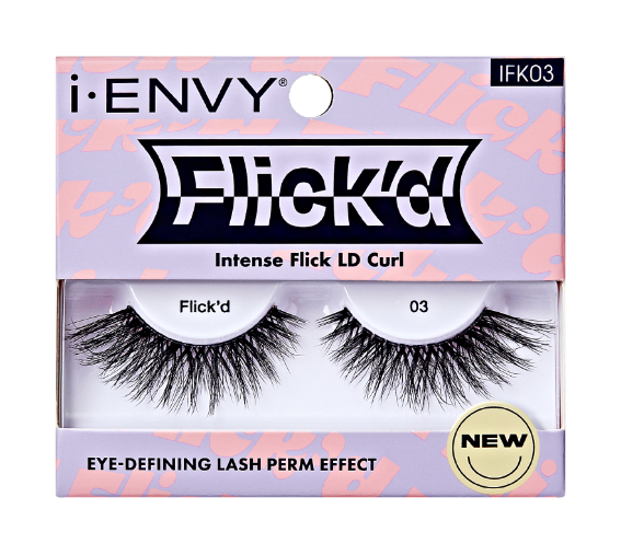 Kiss iEnvy 3D Flick'd Lashes – Beautylicious