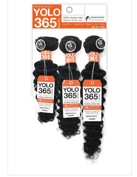 Yolo 365 3PCS Bundle Pack - Pineapple Wave – Beautylicious