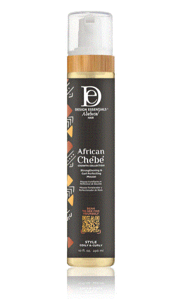 Design Essentials African Chebe Strengthening & Curl Perfecting Mousse ...